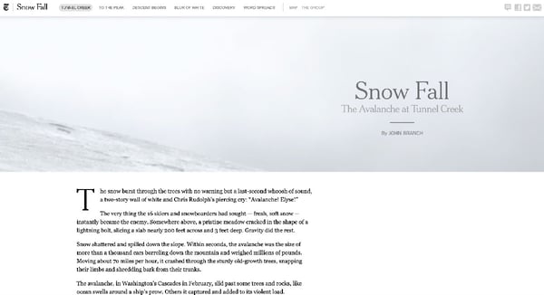 Scrollytelling: qué es y cómo ayuda a visualizar el contenido